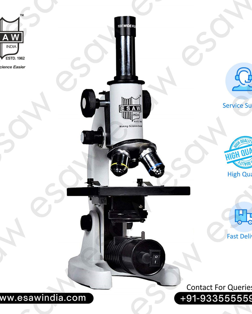 Compound Microscopes manufacturer and exporter - ESAW India